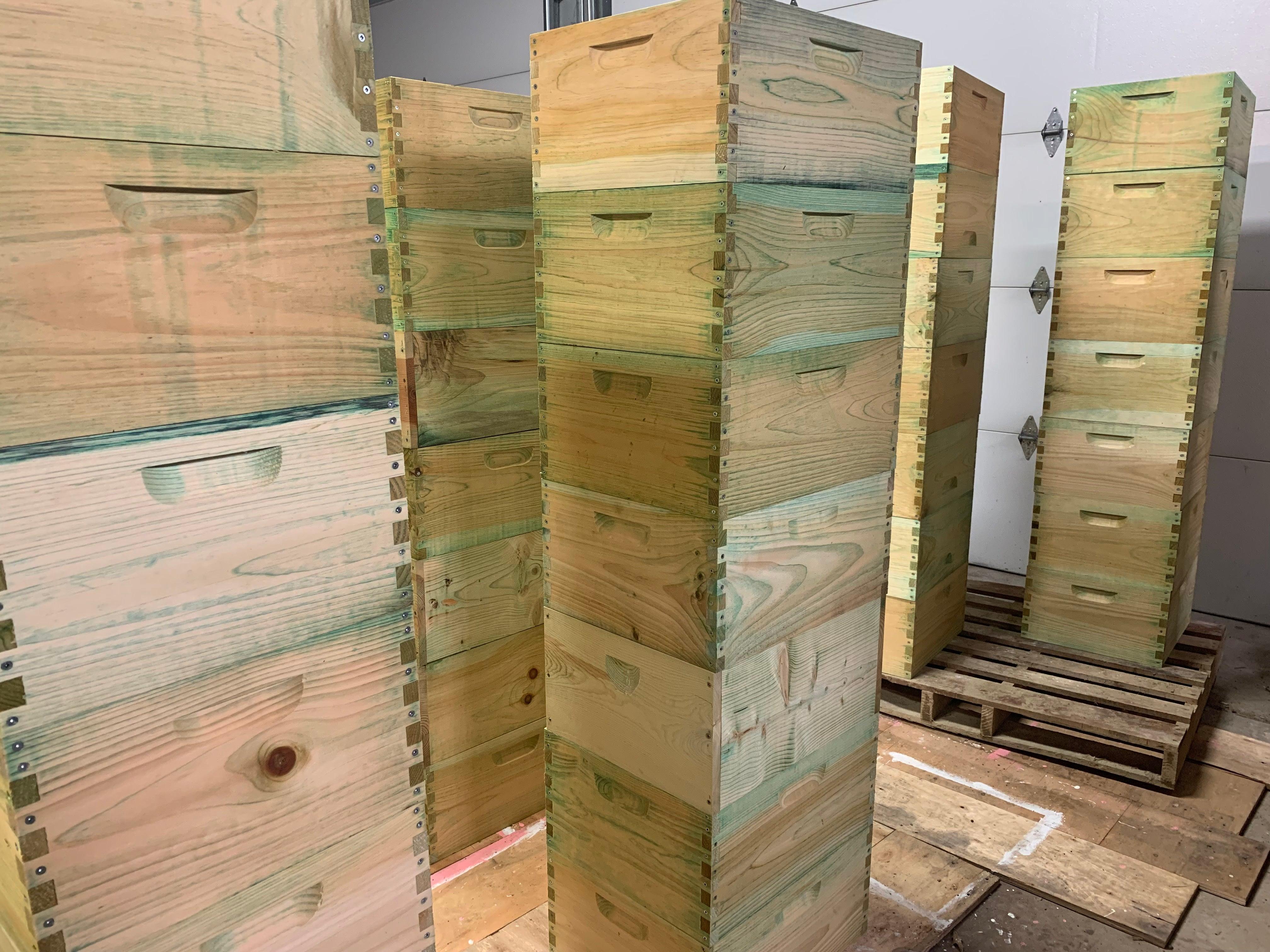 Local Bee farm that sells Queens Nucs Honey and Beekeeping Supplies ...